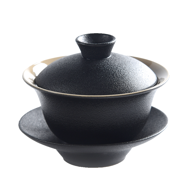 Tazza da tè in ceramica retrò Gaiwan tazza da tè i... – Grandado