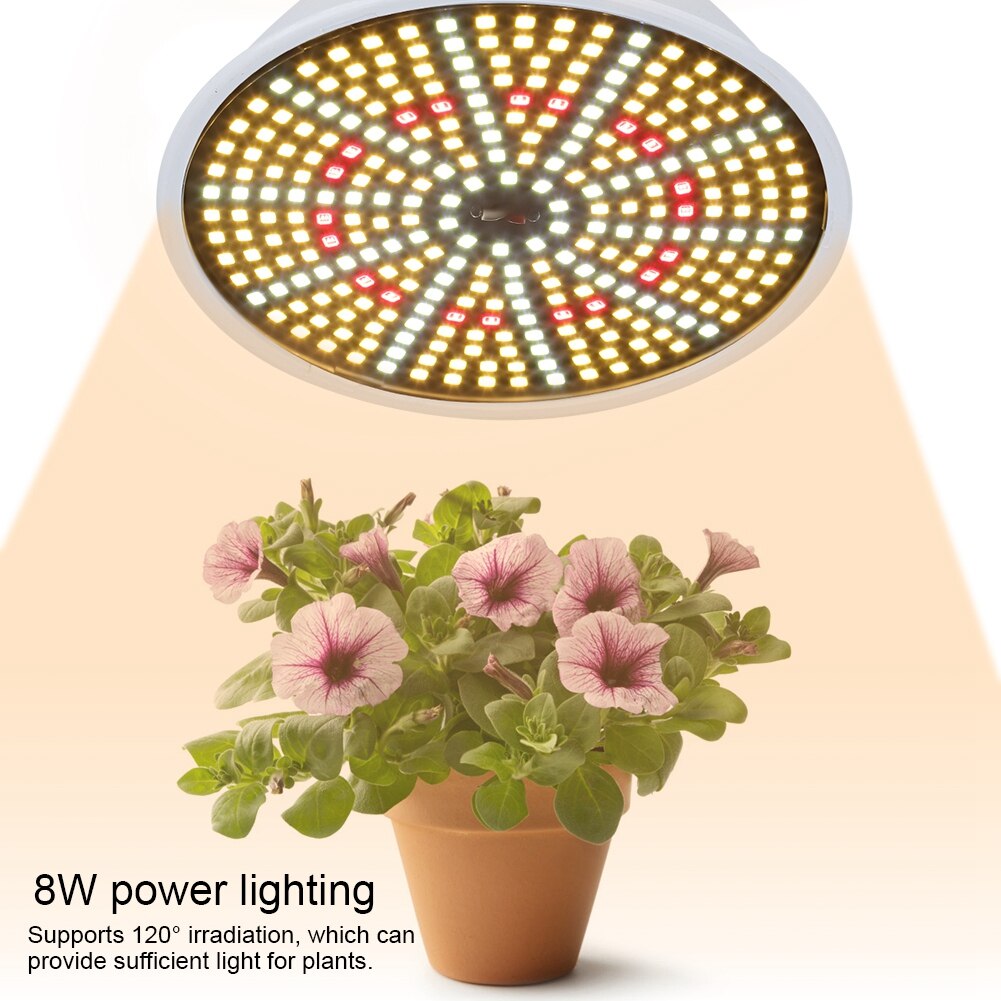 10W E27 LED Grow Light Full Spectrum With 660nm Re... – Grandado