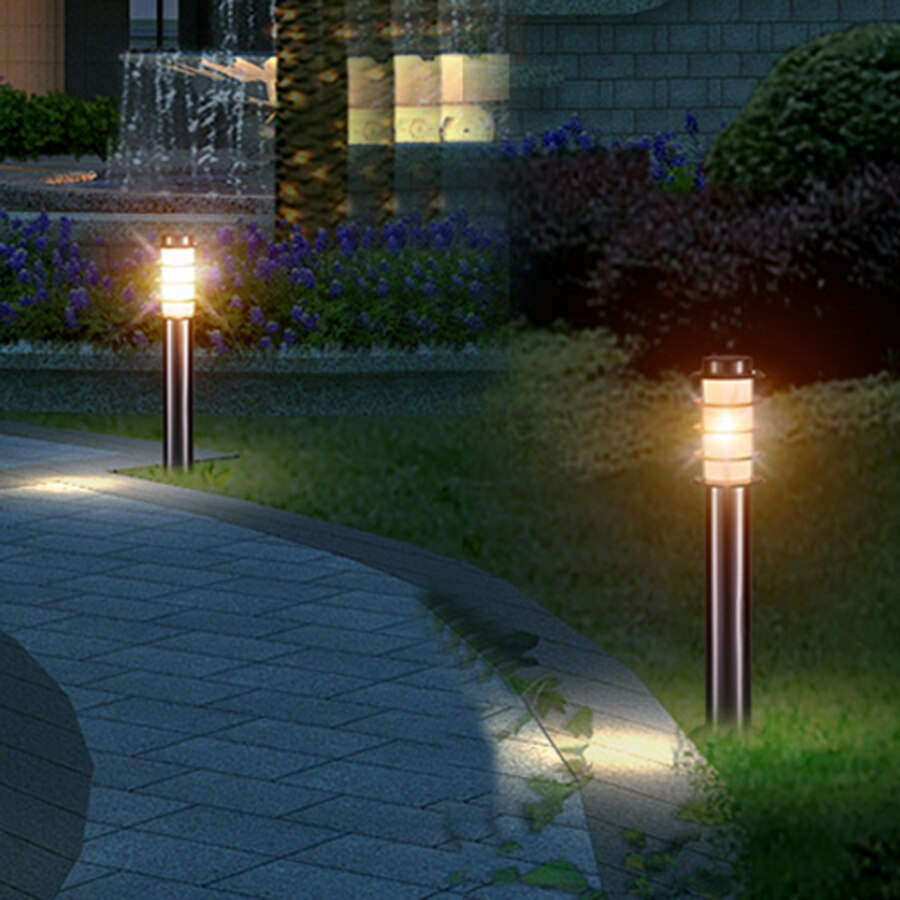 Thrisdar E27 Stainless Steel Outdoor Garden Lawn L... – Grandado