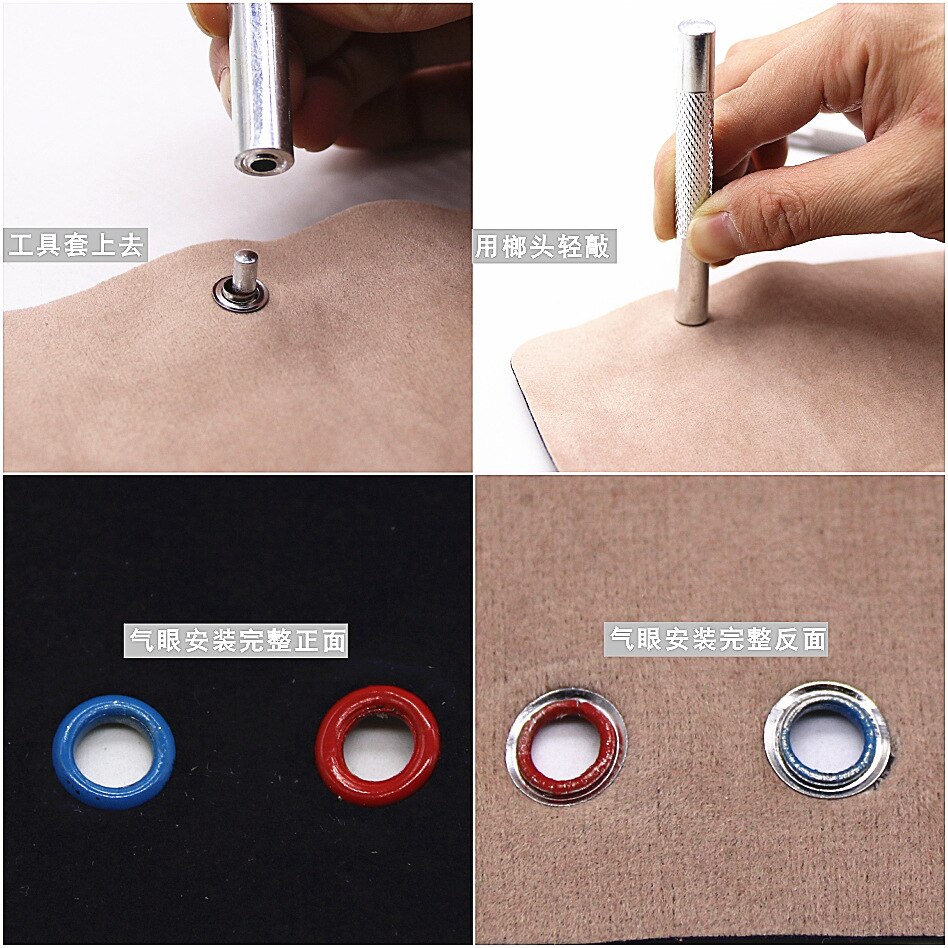 12 Kleuren 5Mm Metalen Ringetjes Kit Metalen Oogje... – Vicedeal