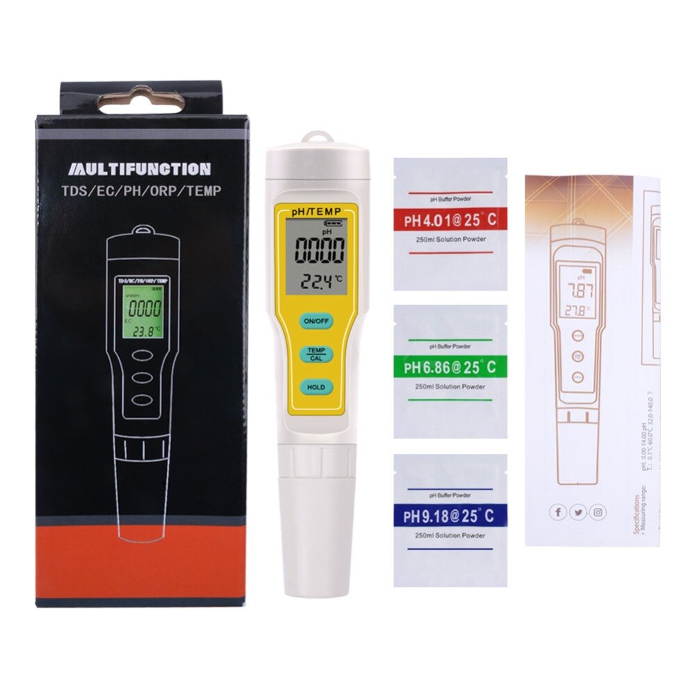Digital ATC PH Meters Automatic Calibration PH Soi... – Vicedeal