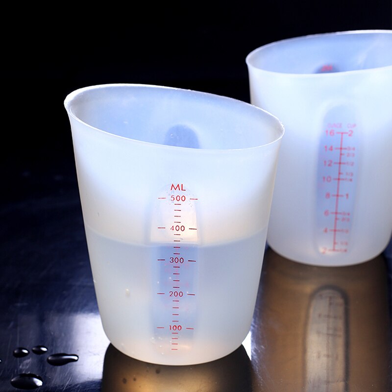250ml 500ml Measuring Cup Silicone Baking Measure ... – Grandado