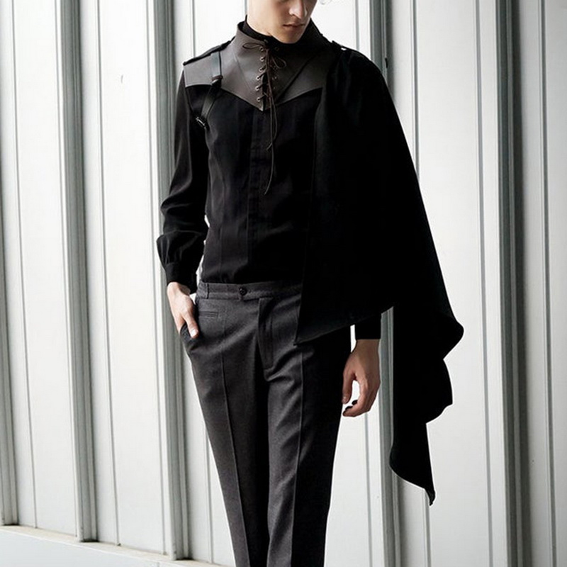 Solid herre blonder steampunk cape middelaldersk v... – Vicedeal