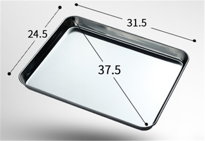 Steamed Plate of 304 Stainless Steel Square Plate ... – Grandado