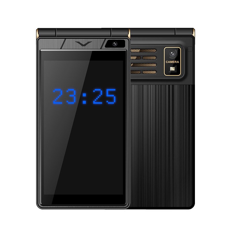 Dual Screen Flip Ederly CellPhone TKEXUN RS-1 5900... – Vicedeal