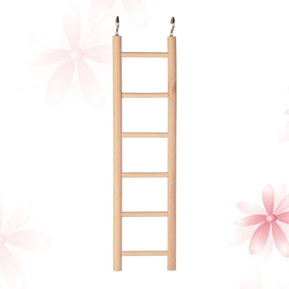 Cockatiel Budgie Parrots Ladder Swing Wooden Swing... – Grandado