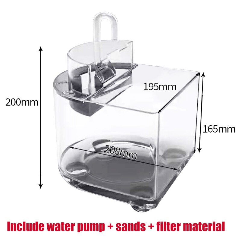 Desktop Mini Fish Tank Water Filtration Small Ecol... – Grandado