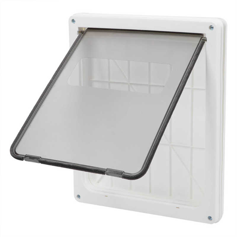 Pet Enter Out Door Safe Door Lockable Dog Cat Door... – Grandado