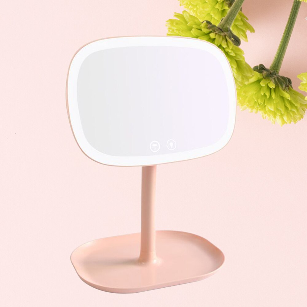 37 LED Lighted Desktop Makeup Mirror Touch Screen ... – Grandado