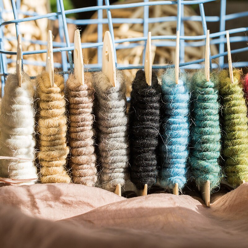 5M handgemaakte wol draad decoratieve wol touw nat... – Vicedeal