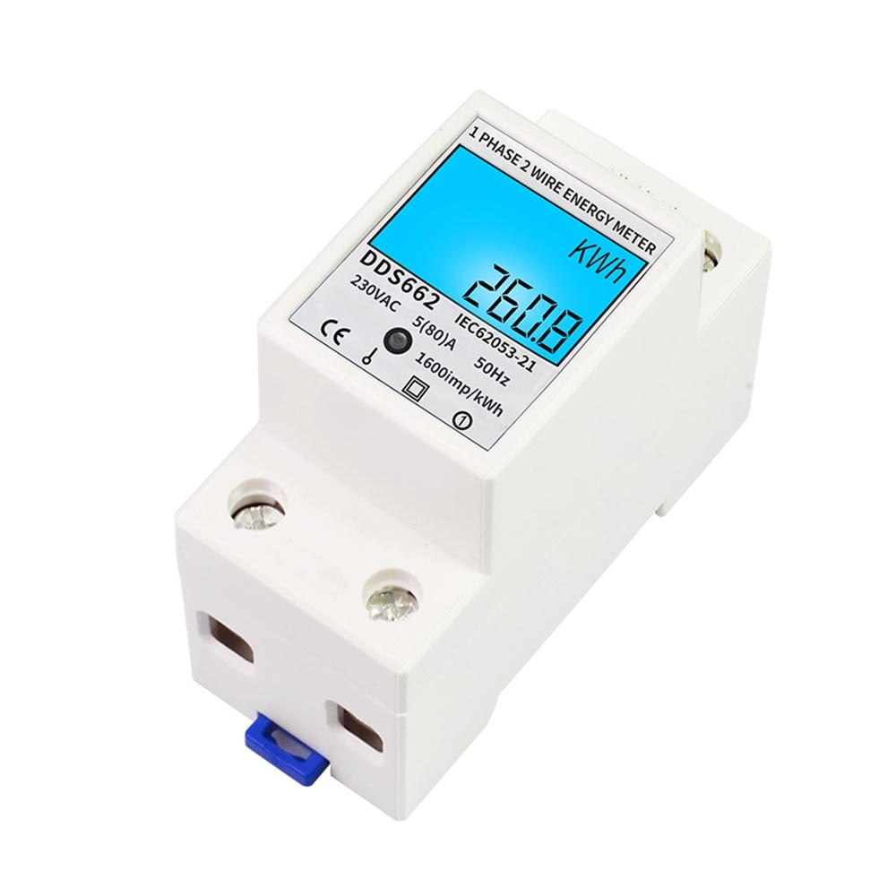 220V Digital Electric Energy Meter Single Phase DI... – Grandado