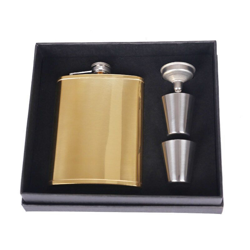 8oz/220ml Portable Flagon Hip Flask set with cup f... – Vicedeal