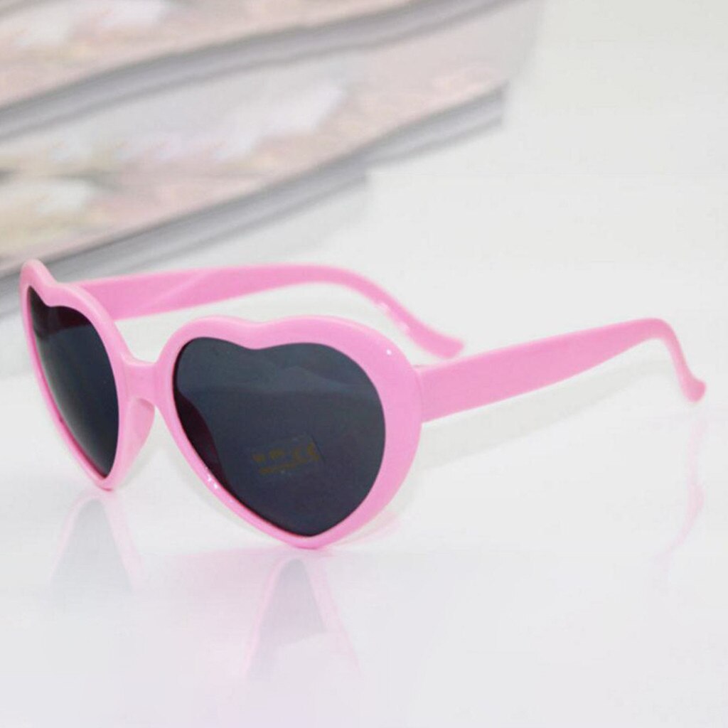 Love Heart Shape Sunglasses Women PC Frame Light C... – Grandado
