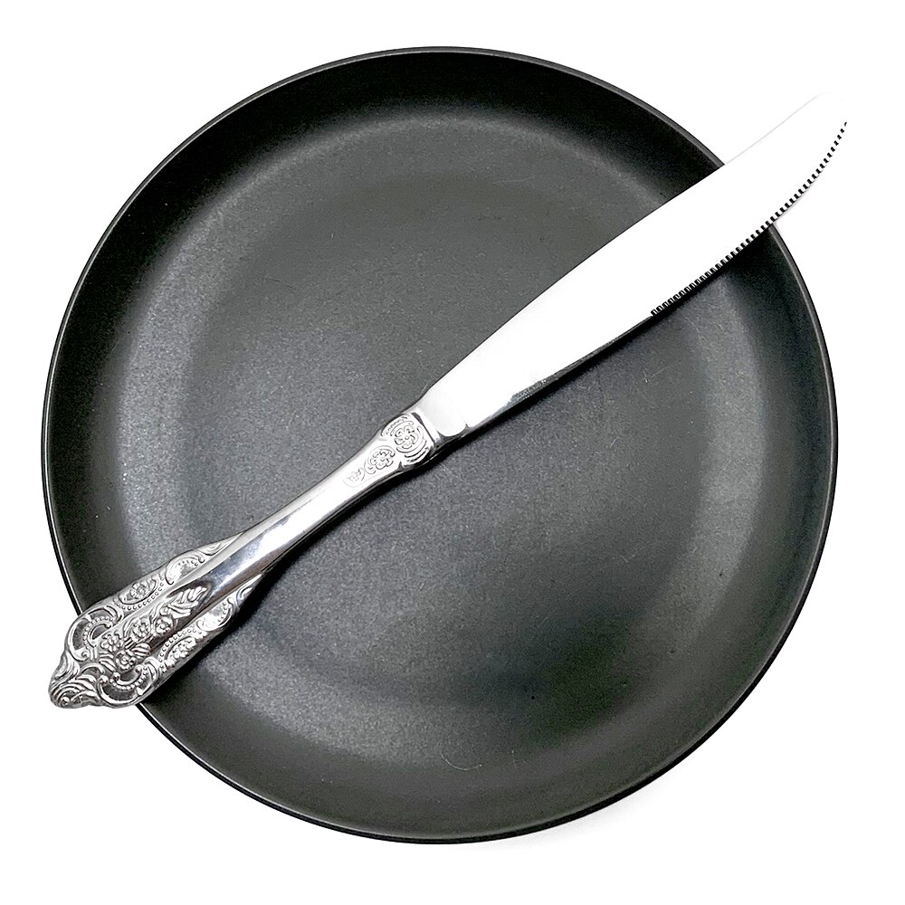 1-Piece Silver Tableware Knife Fork Spoon Dinner S... – Grandado