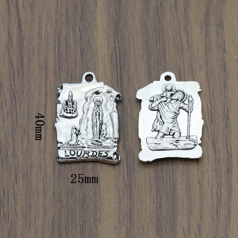 HeyMamba Sliver Catholic Lourdes Holy Mary Fatima ... – Grandado