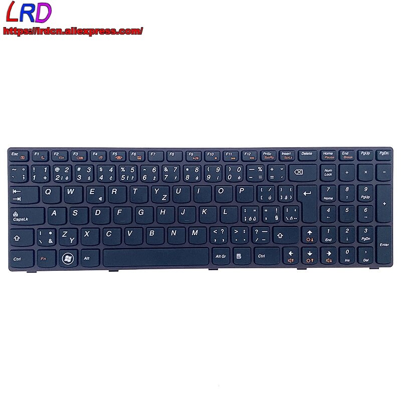 Original CZ Czech Keyboard for Lenovo B570 B570e B... – Grandado