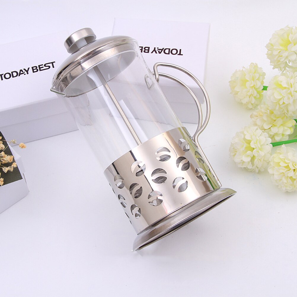 Stainless Steel Pressure Coffee Pot Heat Resistant... – Grandado