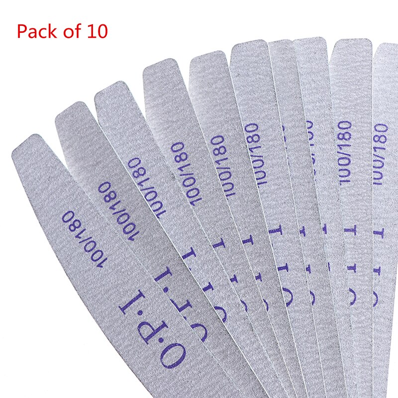 10pcs/Lot Wood&Sandpaper Nail Files Nail Buffe... – Vicedeal