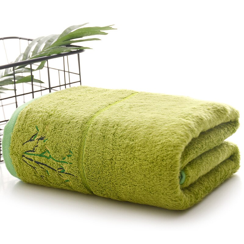 Bamboo Fiber Bath Towels Set Thicker Home Soft Qui... – Grandado