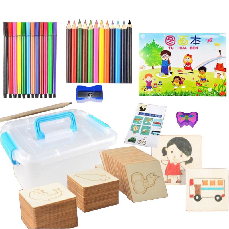 145 Stks/set Schilderen Template Baby Graffiti Kle... – Grandado
