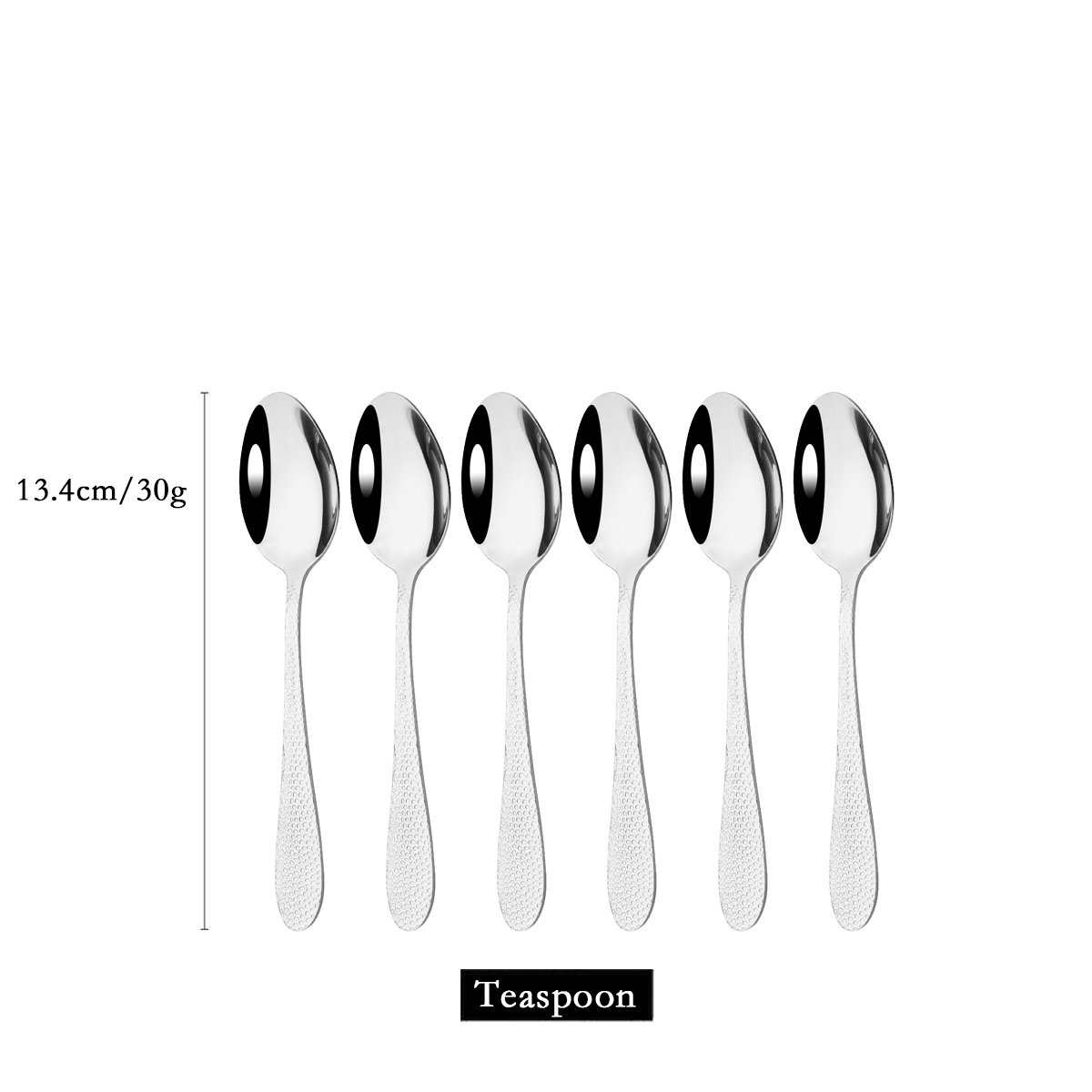 6-24Pcs Silver Cutlery Set Stainless Steel Tablewa... – Grandado