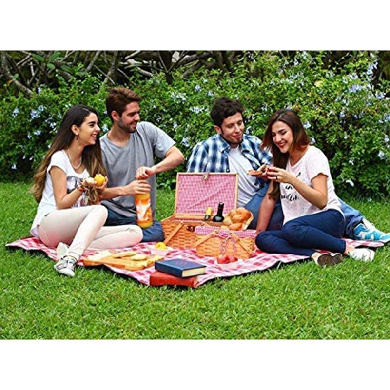 TopOutdoor Picnic Blanket 3 Layers Handy Spring Su... – Grandado