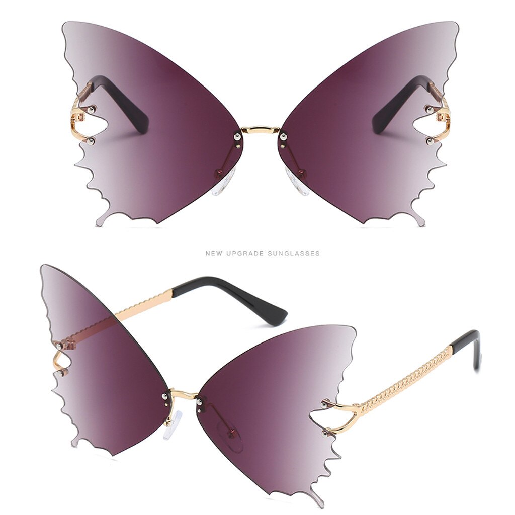 Vlinder Vorm Retro Sunglasse Brand Eyewear Shades ... – Vicedeal