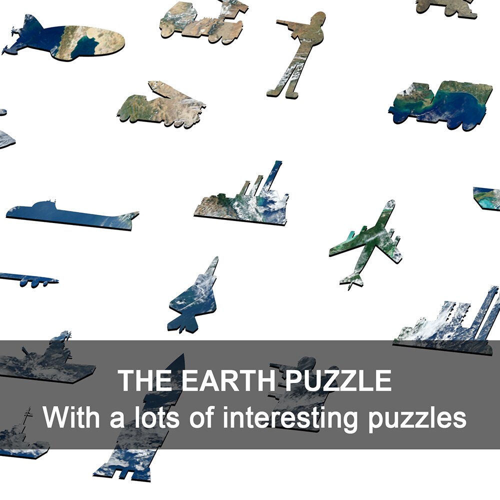 Jigsaw Adult Puzzle Earth Planet Puzzles Decor Bes... – Grandado