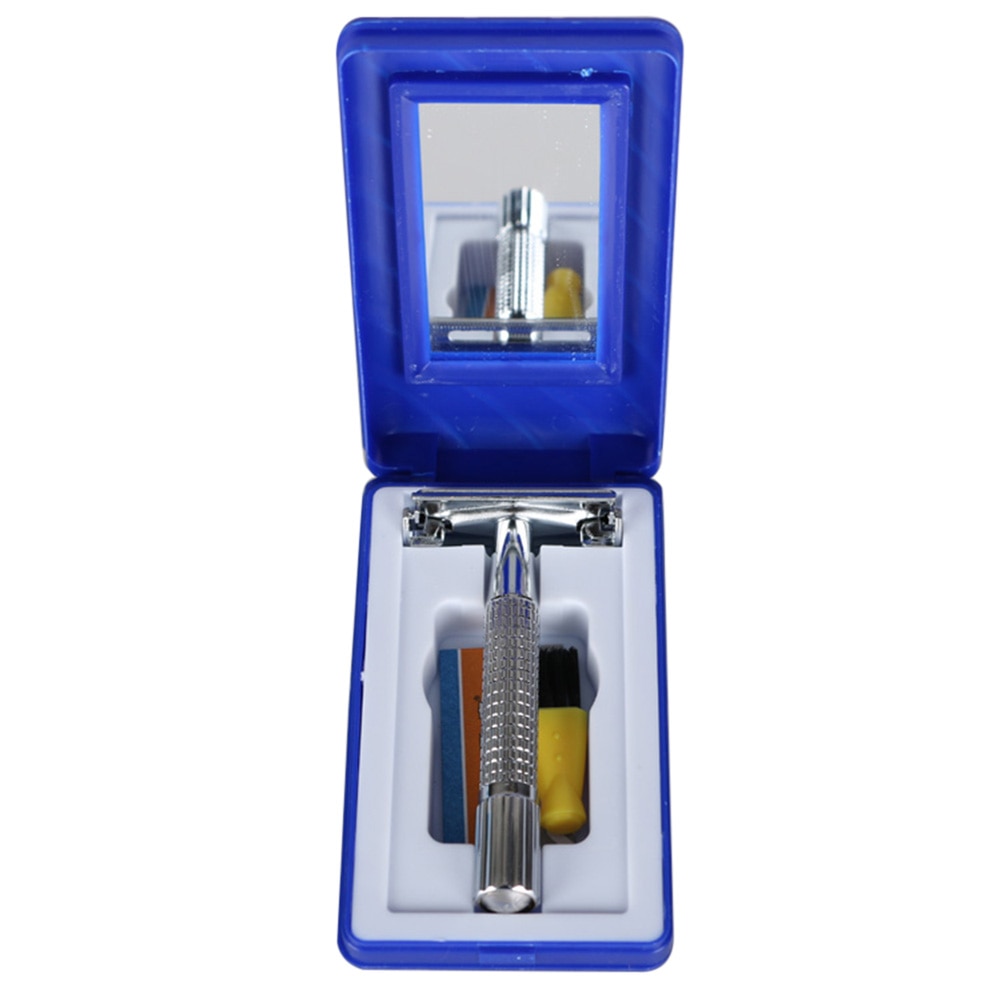 Classic Vintage Double-sided Blade Holder Men's Sh... – Grandado