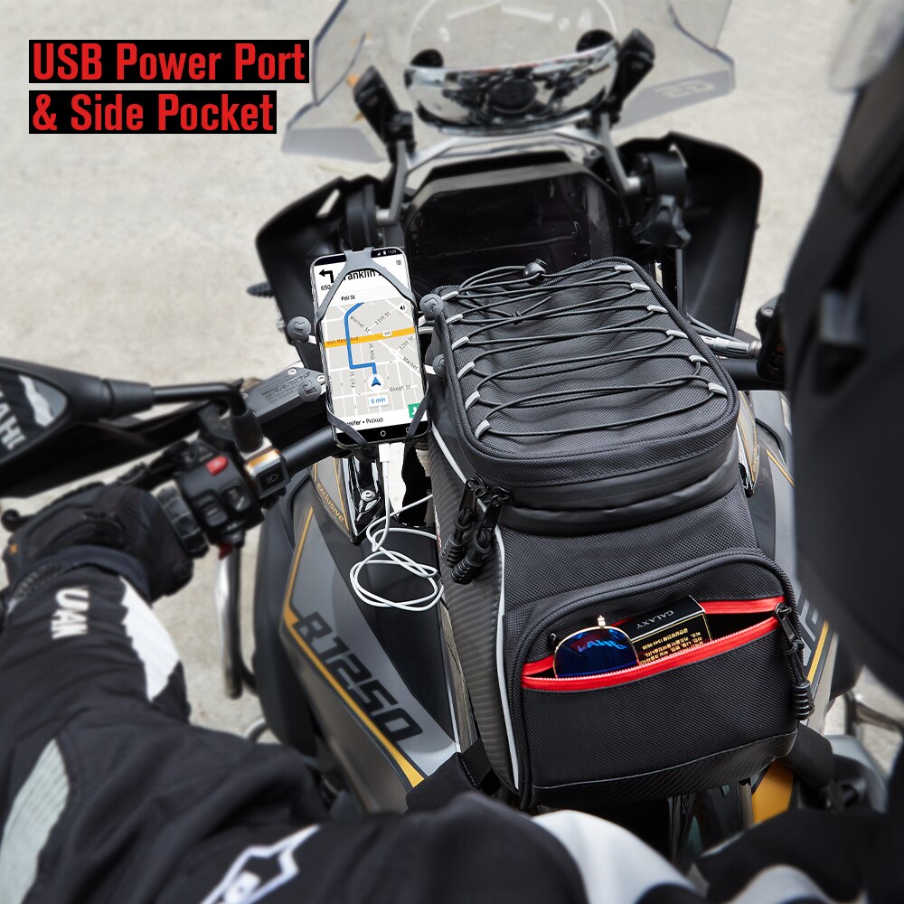 Motorcycle Bag Waterproof Motorcycle Tail Bag Mult... – Grandado