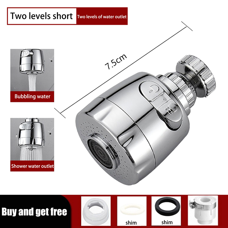 Kitchen Gadgets 2/3 Mode Faucet 360 Degree Rotatio... – Vicedeal