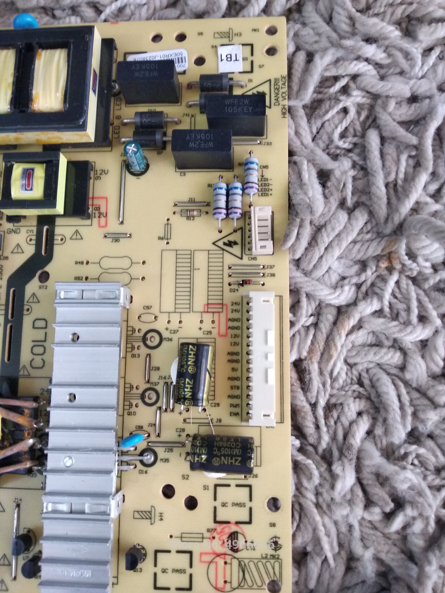 Carte d'alimentation d'origine 55E360E 5800-P50EXR... – Grandado