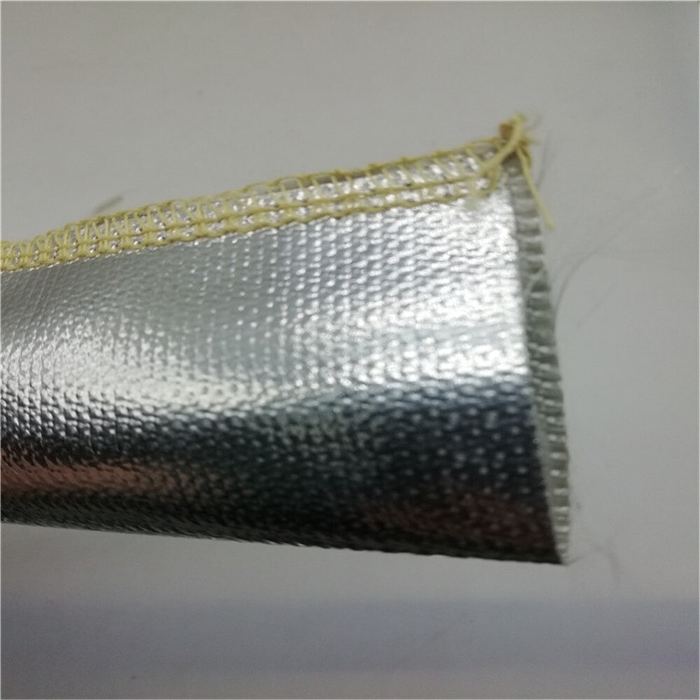 Aluminum foil, glass fiber sleeve, reflective heat... – Vicedeal