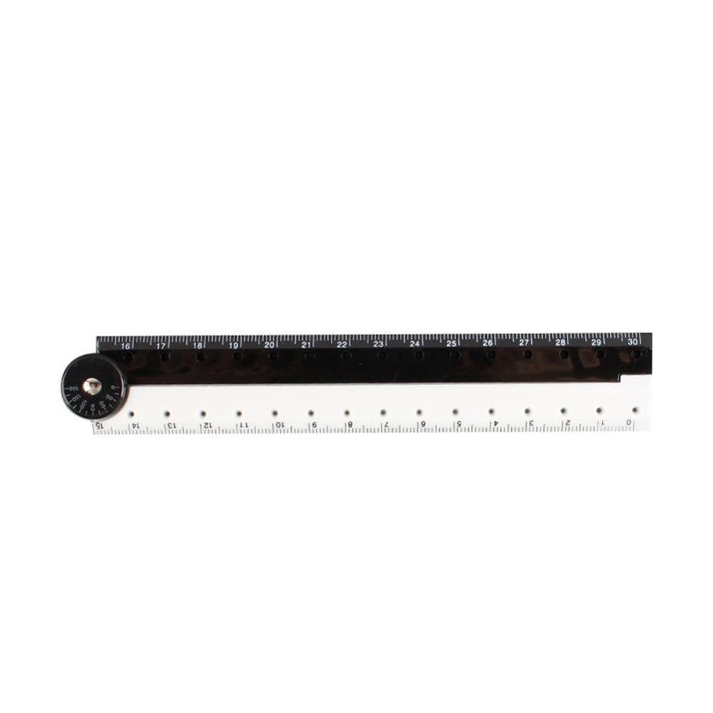 1Pc Black White Plastic Folding Straight Rulers 30... – Vicedeal