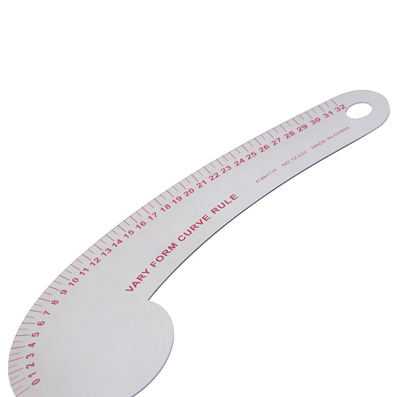 32cm12-232 French Metric Ruler Plastic Curve Long ... – Vicedeal
