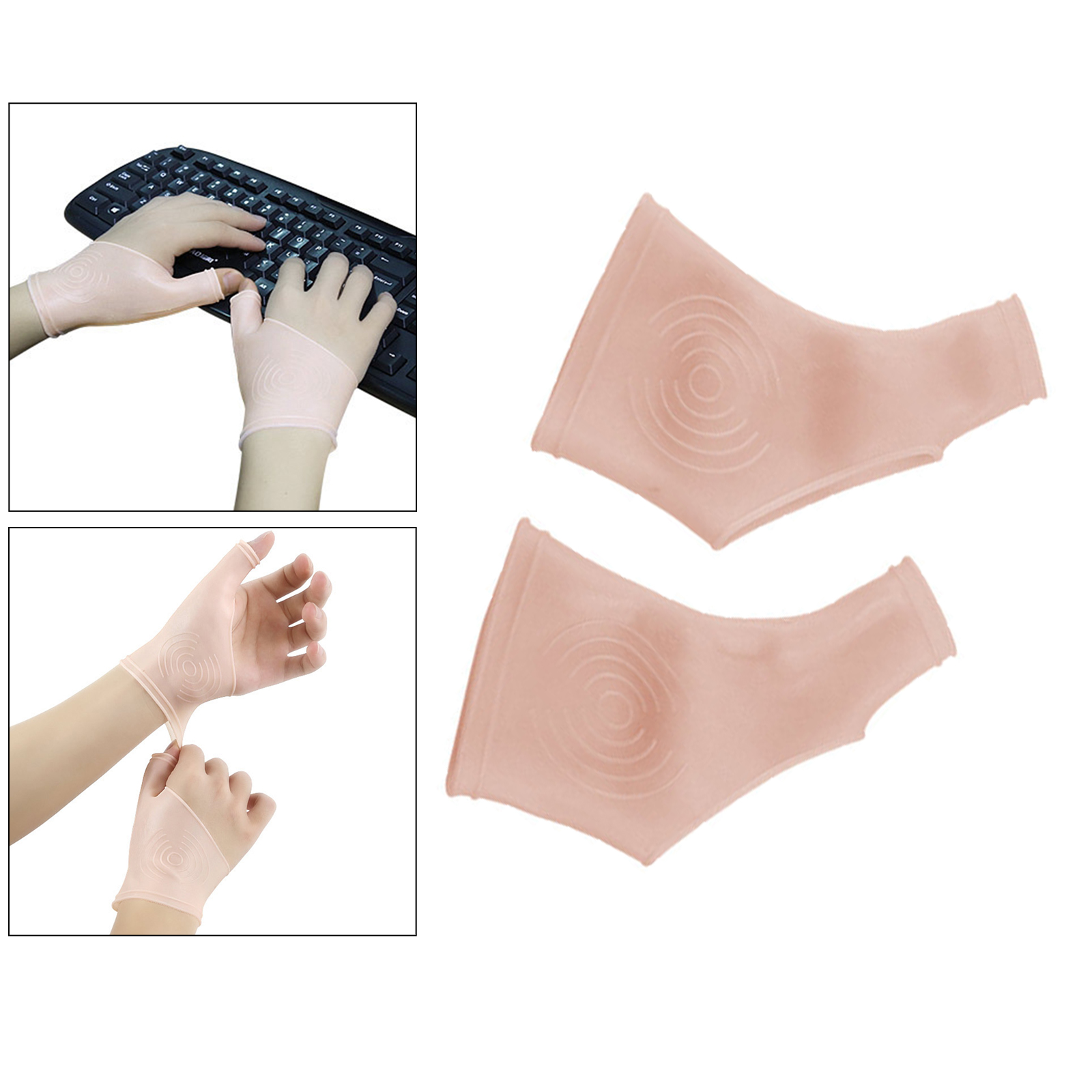 Gel Thumb Wrist Support (1 Pair) - Hand Brace Wrap... – Vicedeal