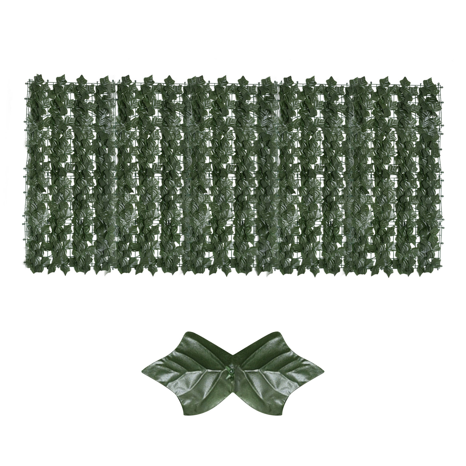 Artificial Green Ivy Leaf Screening Rolls Privacy ... – Grandado
