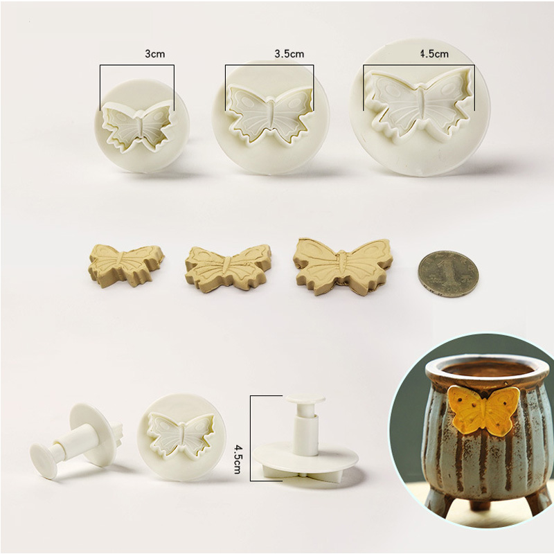 33Pcs/Set Pottery Tools Spring Printing Molds Embo... – Grandado