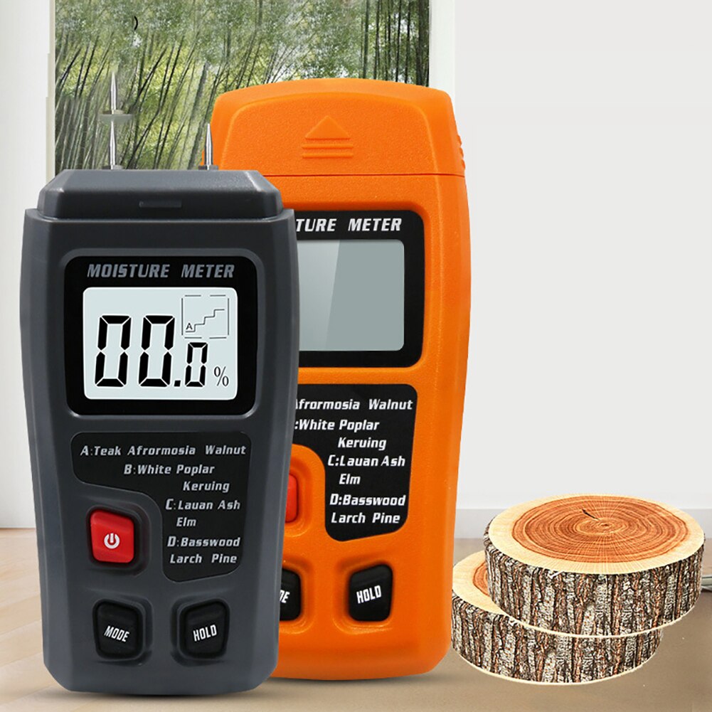 Portable Wood Moisture Meter Hygrometer Timber Tre... – Vicedeal