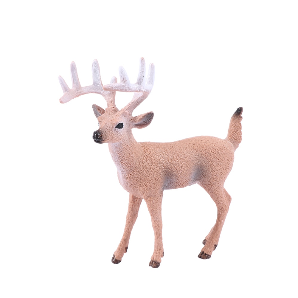 1 pcs Artificial Mini Deer Figurines Garden Home M... – Grandado
