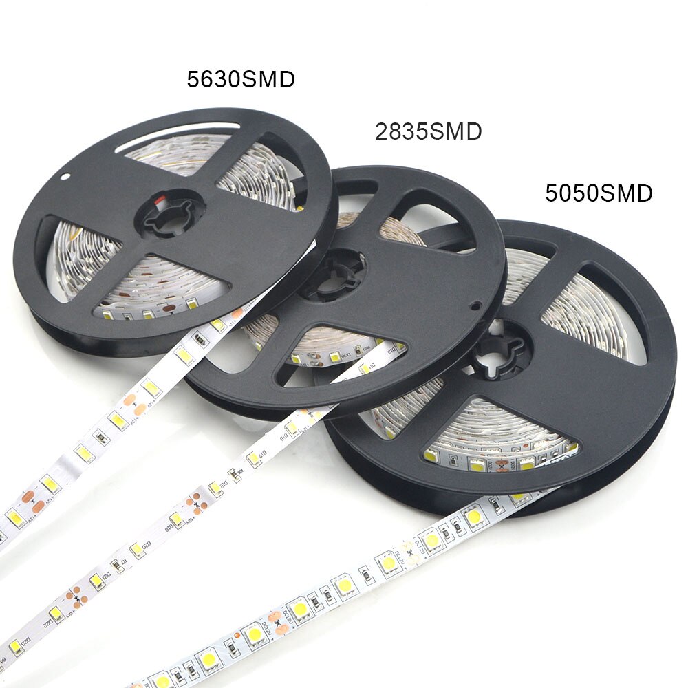 LED Strip 5050 5630 2835 RGB lights 12V 5M Flexibl... – Grandado