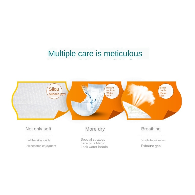 Unisex Diapers Disposable Baby Diaper Newborn Napp... – Vicedeal