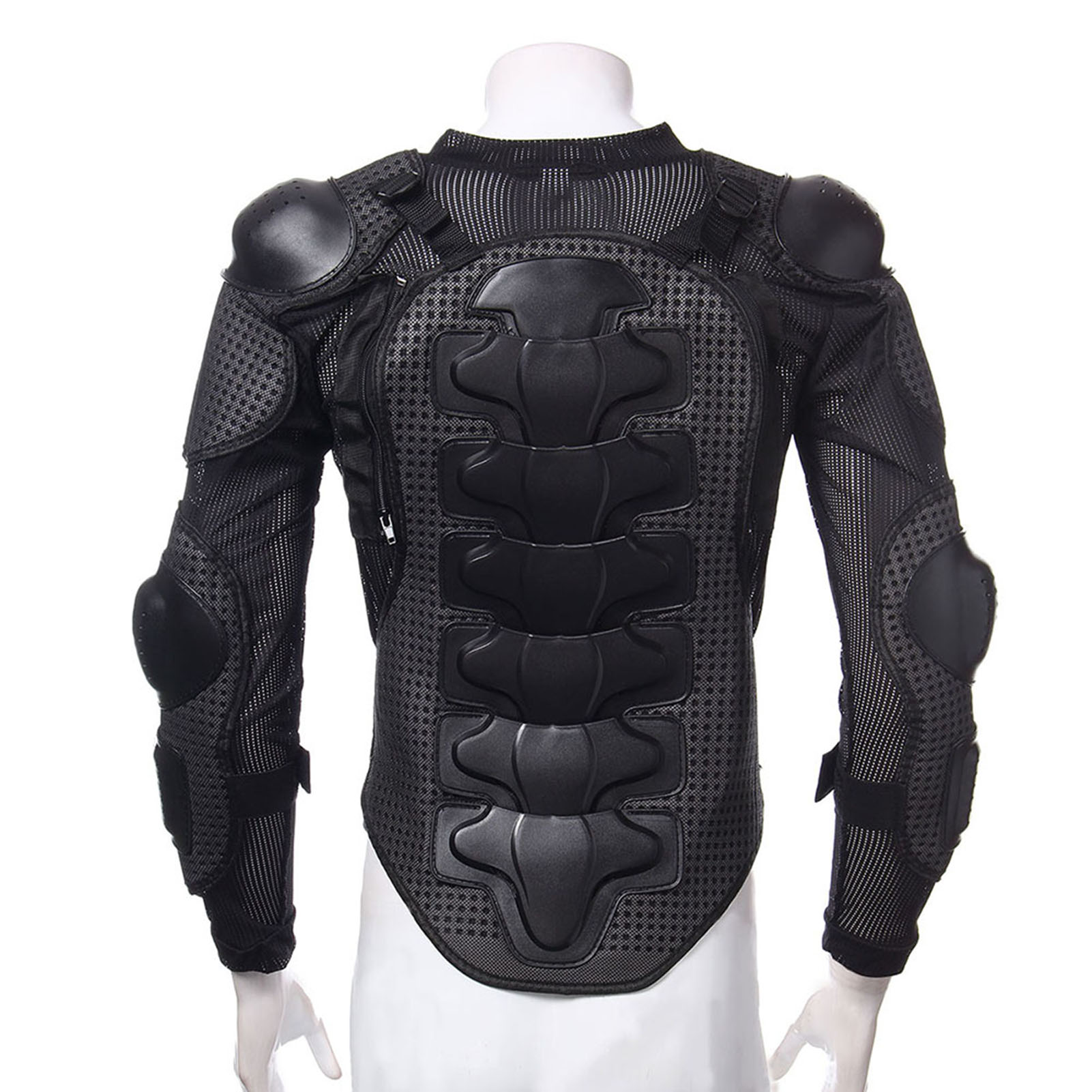 Full Body Motorcycle Riding Jacket Armor Spine Sho... – Grandado