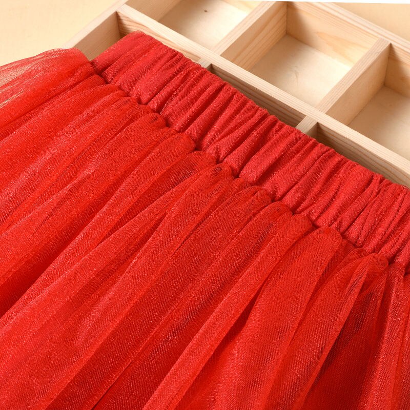 Spring Autumn Children Skirts Fluffy Soft Tulle Gi... – Grandado