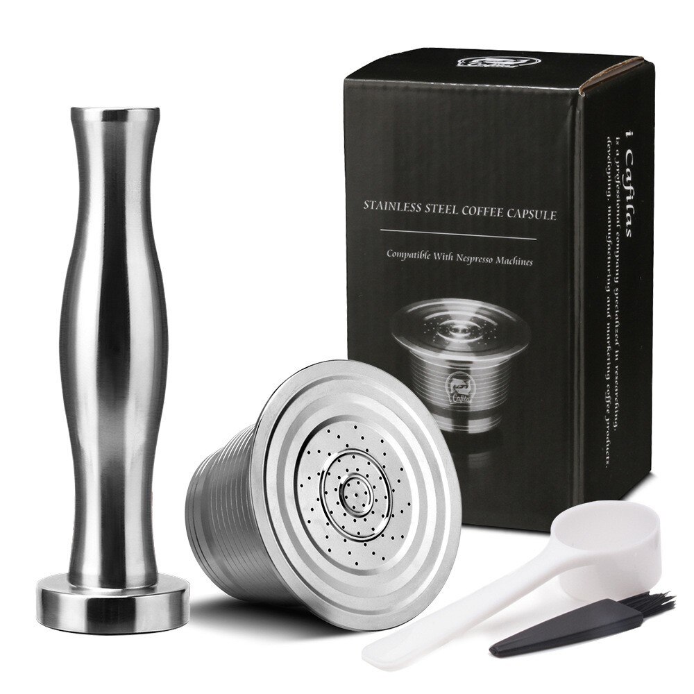 Reusable Coffee Capsule Stainless Steel Refillable... – Grandado