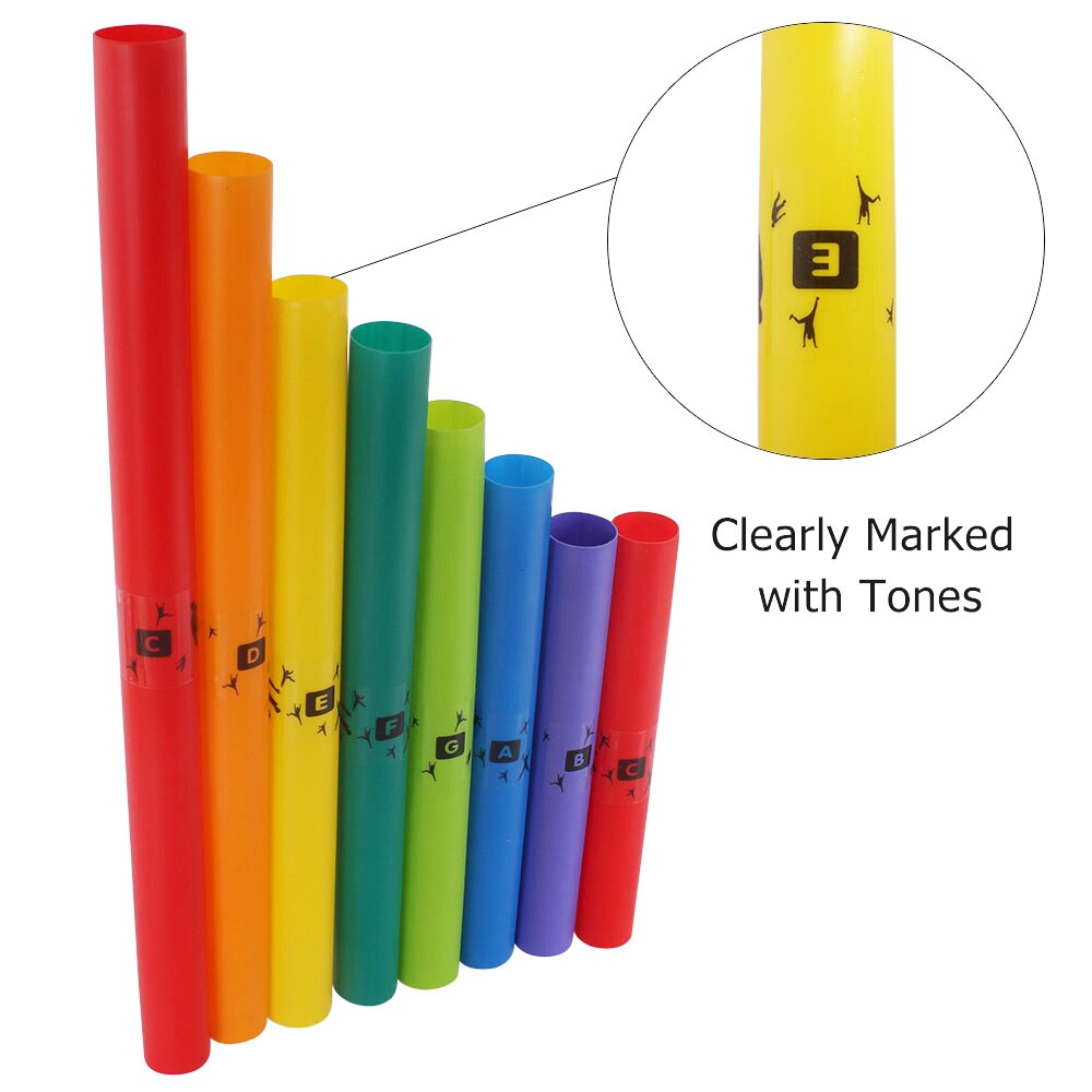 8 Tones C Major Diatonic Scale Set Musical Percuss... – Grandado