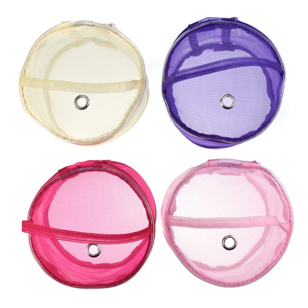 4 colors Portable small Wire Mesh Weaving Round Ba... – Vicedeal