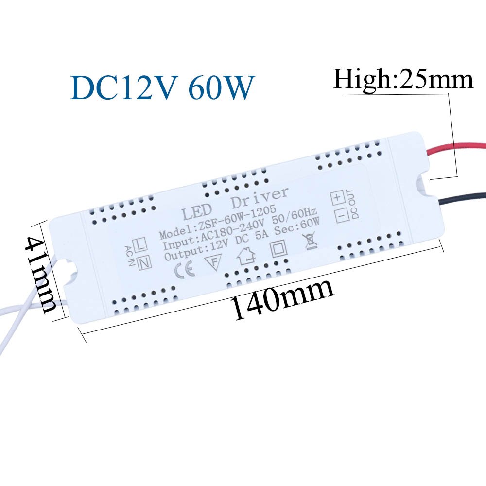 12V Voeding Met Case Led Driver Transformator 6W 1... – Grandado