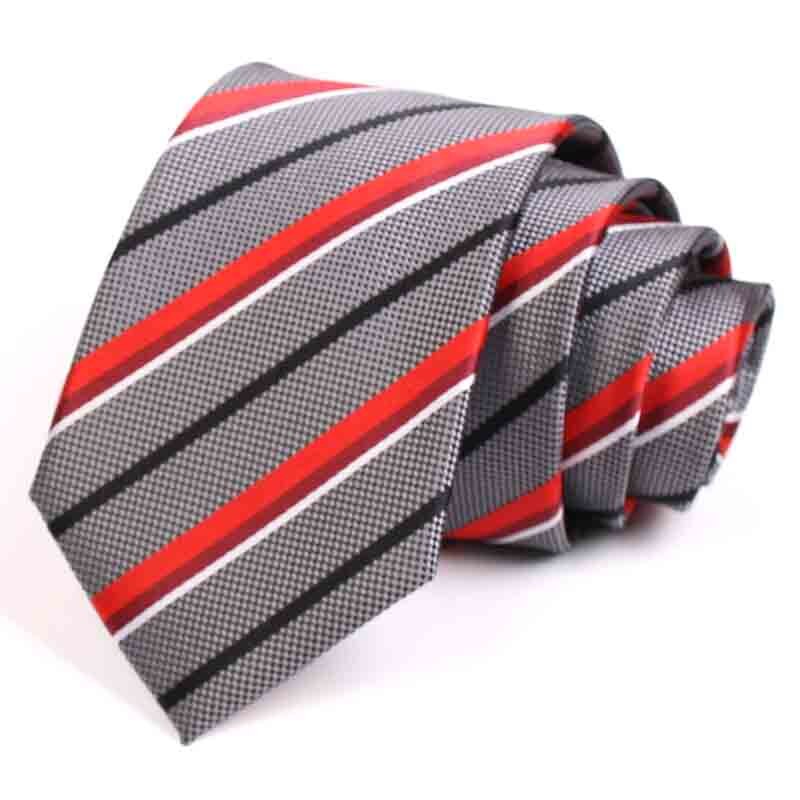 7CM Striped Tie For Men Brand Formal Business Suit... – Grandado