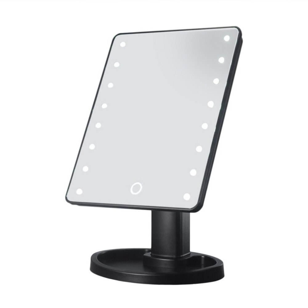 22 LED Portable Women Facial Makeup Mirror 360 Deg... – Grandado